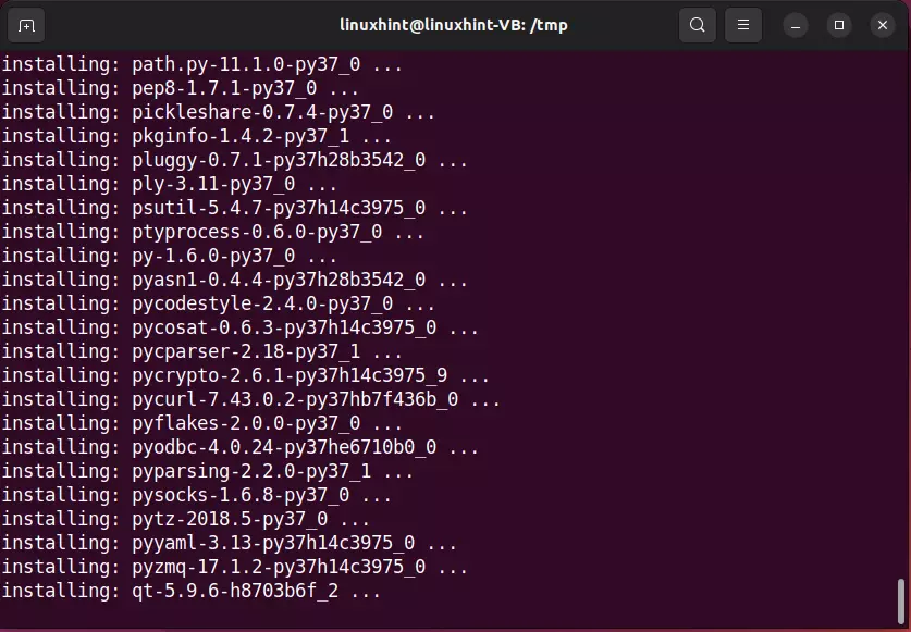 Kiel Instali Anaconda en Ubuntu 22.04 6546_10