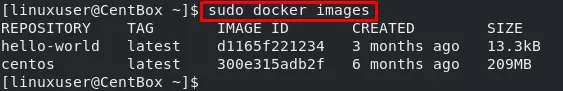 Si të instaloni dhe përdorni Docker në CentOS 8 654_14