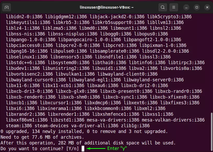 Sådan installeres Steam i Ubuntu 22.04 6552_5