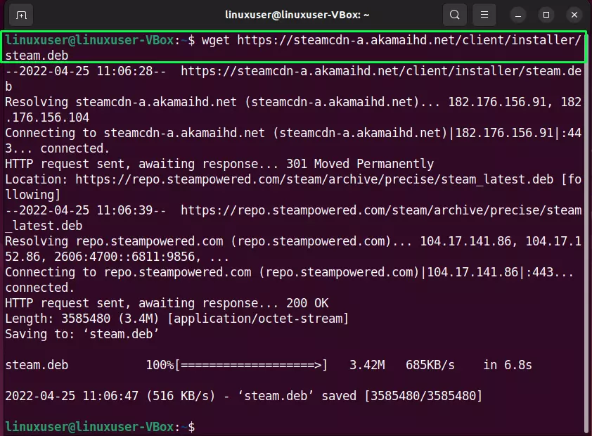 Kiel Instali Steam en Ubuntu 22.04 6552_7
