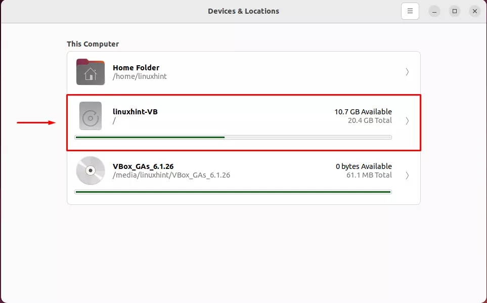 Kako provjeriti prostor na disku u Ubuntu 22.04 6555_9