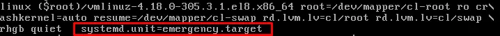 วิธีบูตเข้าสู่โหมดฉุกเฉินบน CentOS 8 655_10