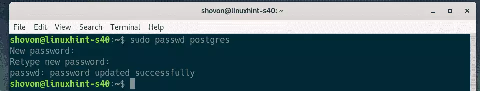 Installéiere PostgreSQL op Debian 10 6571_13