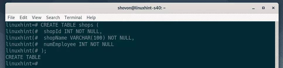 Installazzjoni ta' PostgreSQL fuq Debian 10 6571_23