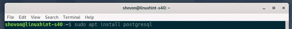 PostgreSQL-i installimine Debian 10-sse 6571_3