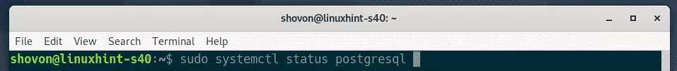 Pag-instalar sa PostgreSQL sa Debian 10 6571_8
