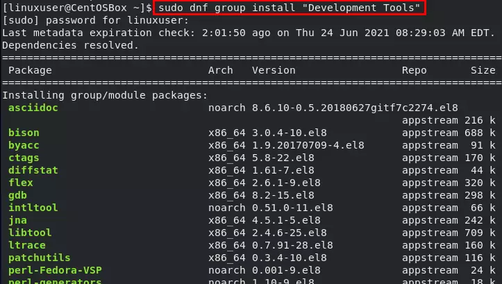 CentOS 8 дээр GCC хөрвүүлэгчийг хэрхэн суулгах талаар 657_3