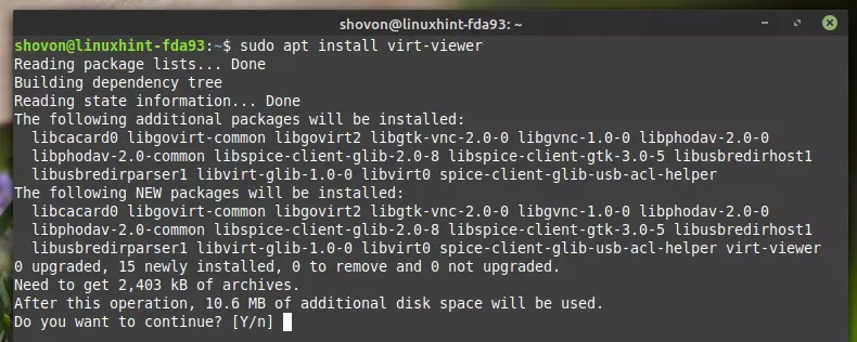 Як інсталювати Virt Viewer на Linux? 6589_16
