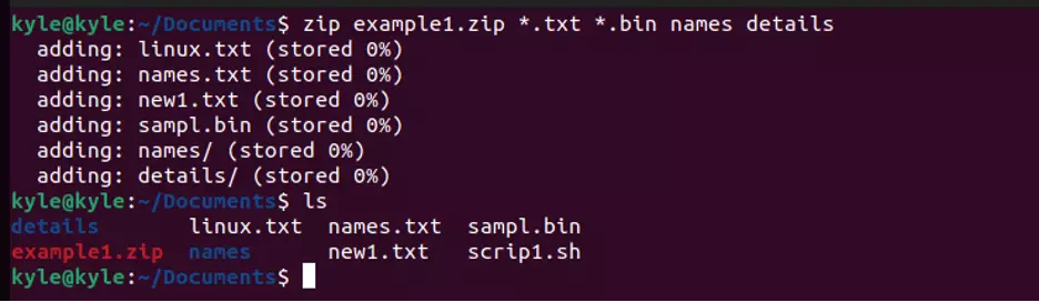 लिनक्सच्या विशिष्ट फोल्डरमध्ये फाइल्स कसे काढायचे 65_1
