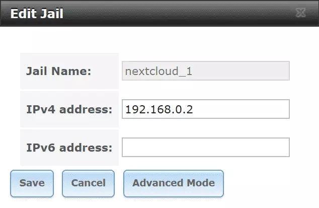 Isa Nextcloud paFreeNAS 6602_5