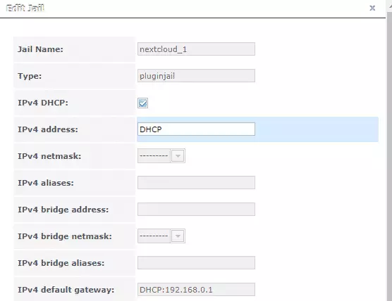 Ampidiro ny Nextcloud amin'ny FreeNAS 6602_6