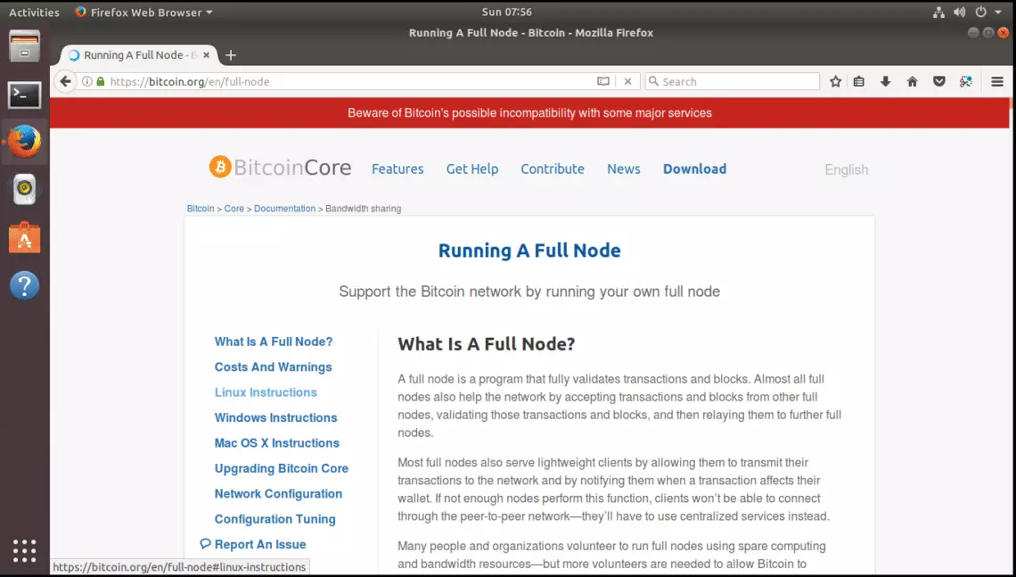 Hvernig á að setja upp Bitcoin Core á Ubuntu 6627_2