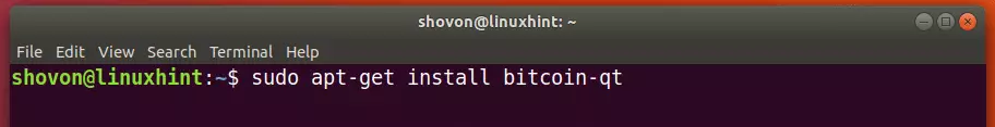 Hvernig á að setja upp Bitcoin Core á Ubuntu 6627_9