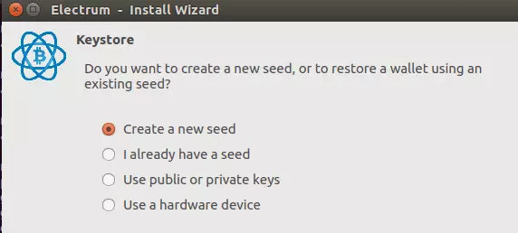 Nustatykite „Bitcoin Wallet Ubuntu“ 3 dalį