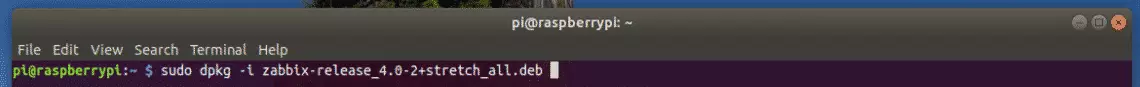 Meriv çawa Zabbix li Raspberry Pi 3 saz dike 6647_6