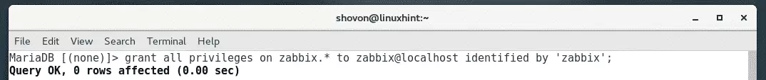 CentOS 7లో Zabbix 4.0ని ఇన్స్టాల్ చేయండి 6649_19