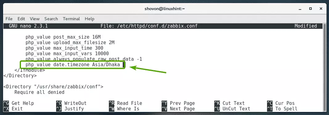 Ynstallearje Zabbix 4.0 op CentOS 7 6649_27