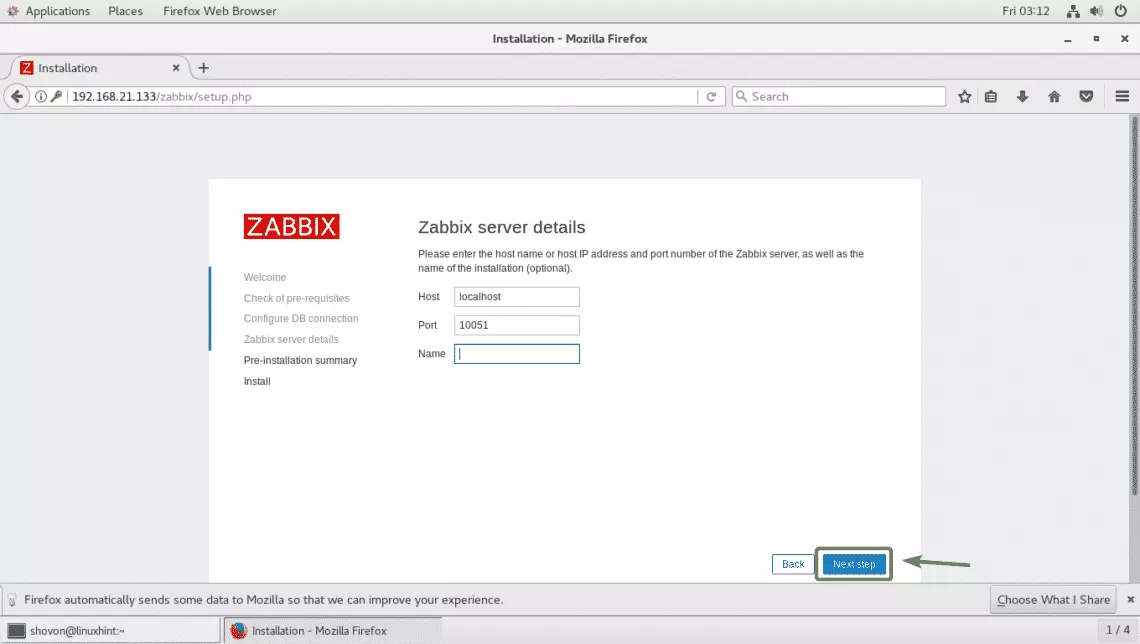 Instal·leu Zabbix 4.0 a CentOS 7 6649_34