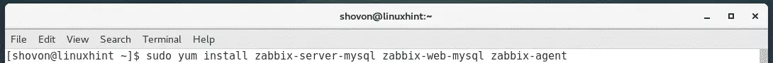 CentOS 7-de Zabbix 4.0 guruň 6649_4