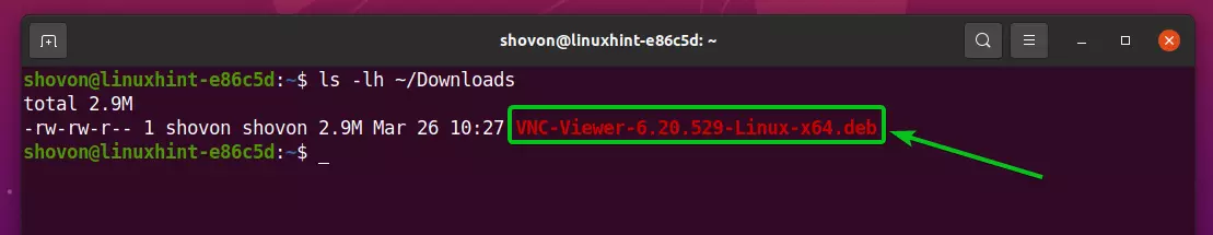 Як усталяваць RealVNC VNC Viewer на Linux 6655_4