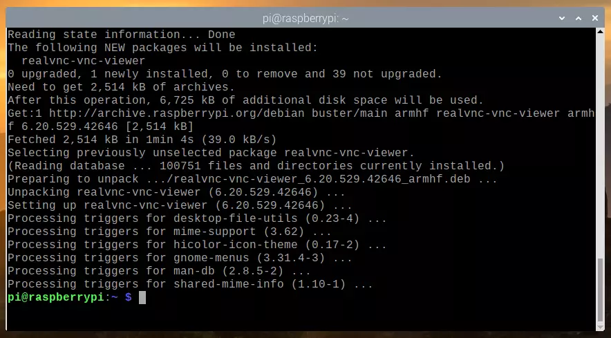 Як усталяваць RealVNC VNC Viewer на Linux 6655_83