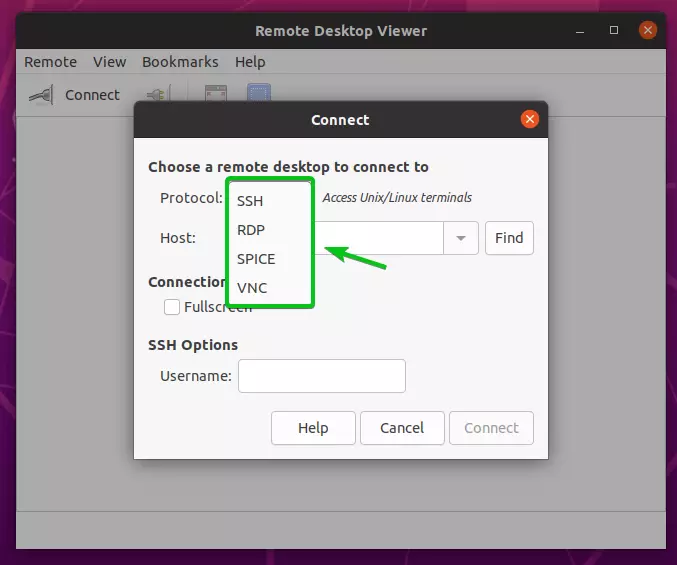 Տեղադրեք Vinagre Remote Desktop Client-ը Linux-ում 6656_53