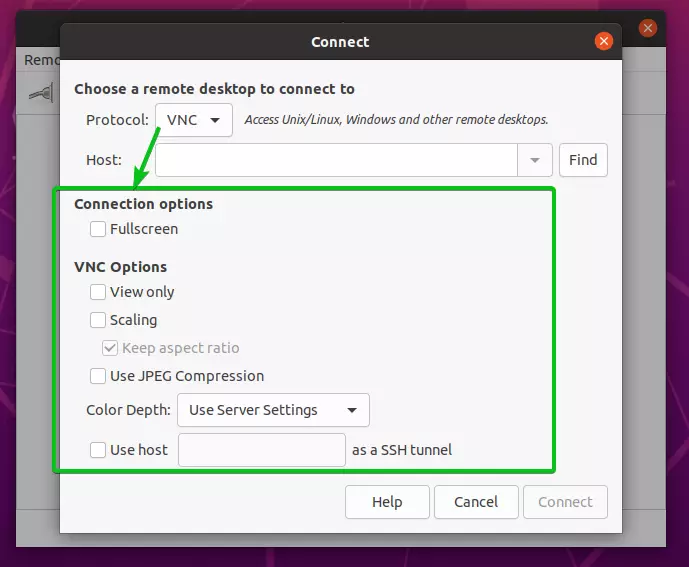 Installa Vinagre Remote Desktop Client fuq Linux 6656_54