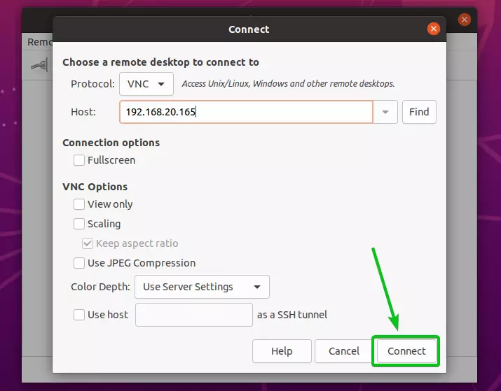Instalirajte Vinagre Remote Desktop Client na Linux 6656_57