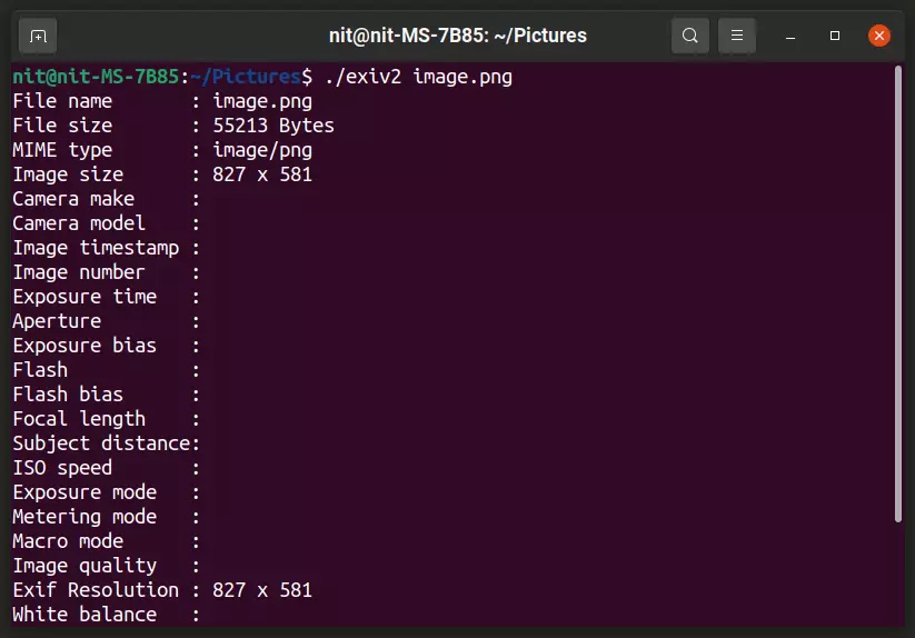 Linux အတွက် အကောင်းဆုံး Image Metadata တည်းဖြတ်သူများ 6657_5