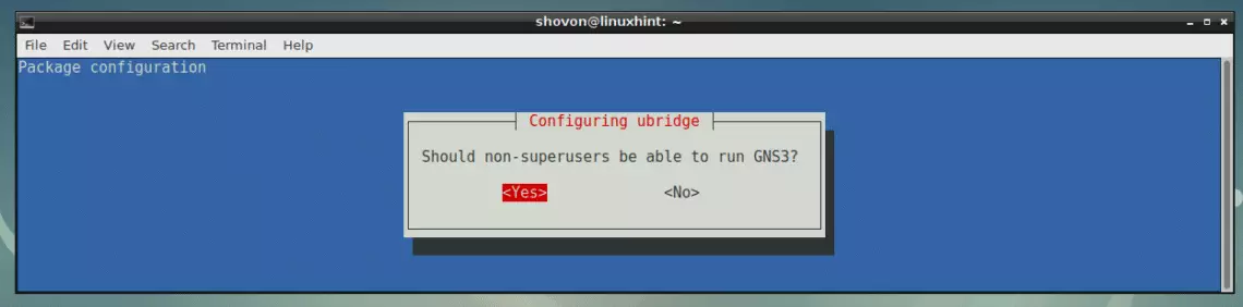 Linux үчүн GNS3 кантип орнотуу керек 6662_13
