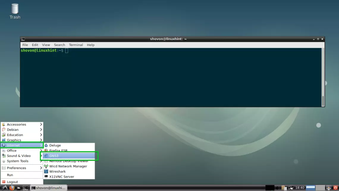 Sådan installeres GNS3 til Linux 6662_17