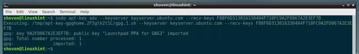 Kaip įdiegti GNS3 Linux 6662_5