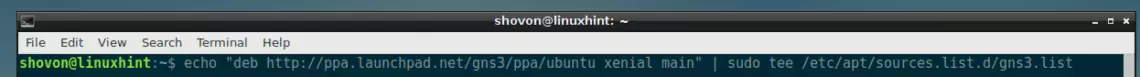 Meriv çawa GNS3 ji bo Linux saz dike 6662_6