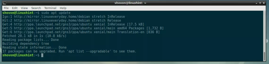 Linux ئۈچۈن GNS3 نى قانداق ئورنىتىش كېرەك 6662_9