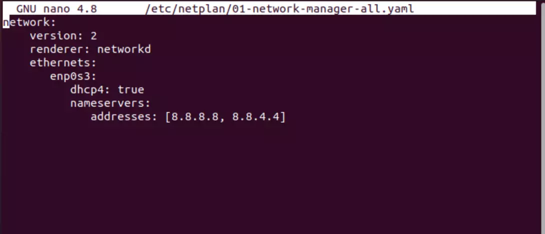 Як усталяваць серверы імёнаў DNS на Ubuntu Linux? 6665_10