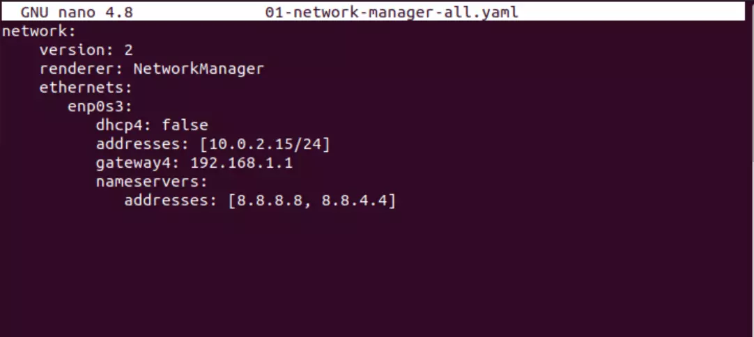 Nola ezarri DNS izen-zerbitzariak Ubuntu Linux-en? 6665_6