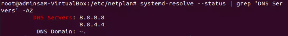 Ubuntu Linux에서 DNS 이름 서버를 설정하는 방법은 무엇입니까? 6665_8