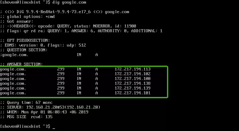 CentOS 7-də dnsmasq-ı necə konfiqurasiya etmək olar 6673_25