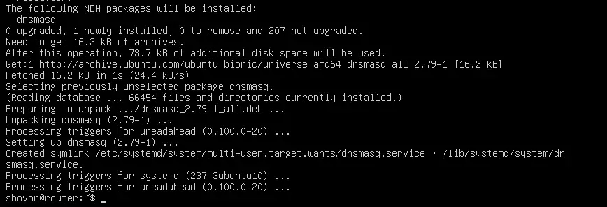 Hur man konfigurerar dnsmasq på Ubuntu Server 18.04 LTS 6674_14