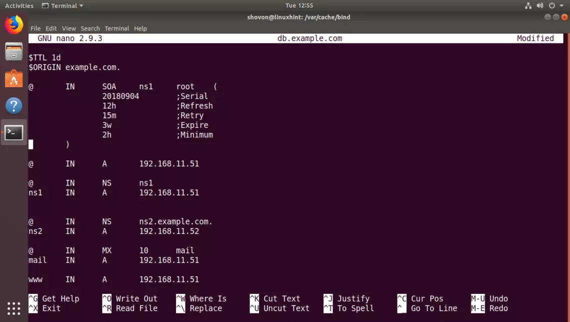 Installéiert BIND 9 op Ubuntu a konfiguréiert et fir d'Benotzung 6678_10