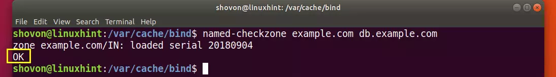 Инсталирајте БИНД 9 на Убунту и конфигуришите га за употребу 6678_11