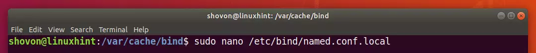 Installéiert BIND 9 op Ubuntu a konfiguréiert et fir d'Benotzung 6678_12