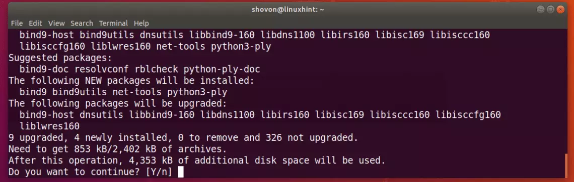 Installéiert BIND 9 op Ubuntu a konfiguréiert et fir d'Benotzung 6678_4