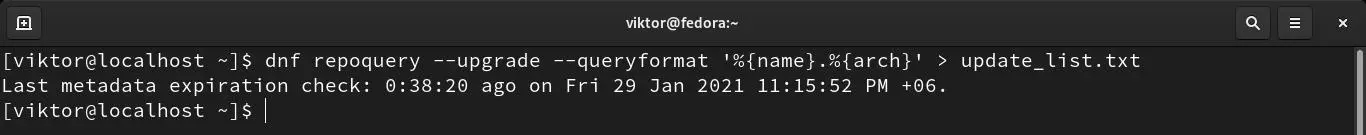 Fedora ワークステーションをオフラインで更新する方法は? 6686_4