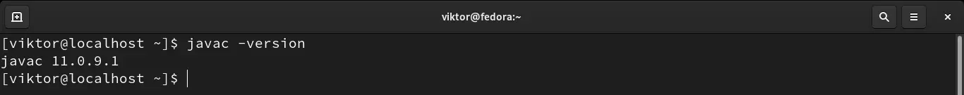 วิธีการติดตั้ง OpenJDK บน Fedora Linux 6692_5