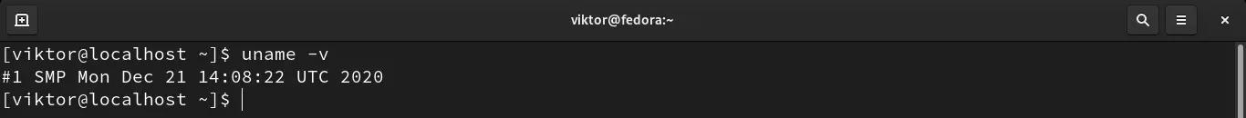 Hvordan sjekke versjon og oppdatere Fedora Linux-kjernen 6694_2