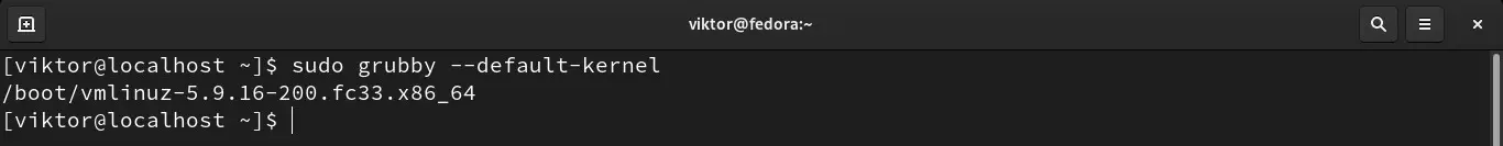 Cara Semak Versi dan Kemas Kini Kernel Linux Fedora 6694_7