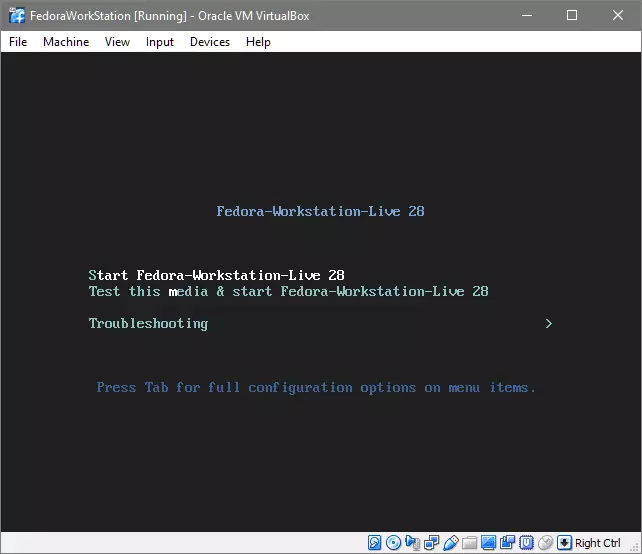 Telepítse a Fedora 28-at a VirtualBoxba 6697_8