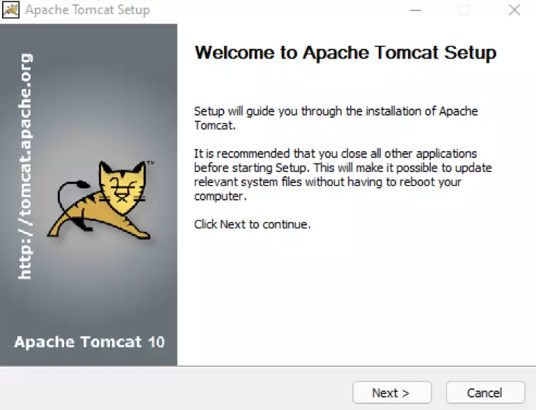 Apache Tomcat-ის გაკვეთილი დამწყებთათვის 6706_4