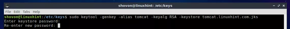 Tomcat ដំឡើងវិញ្ញាបនបត្រ SSL 6716_5